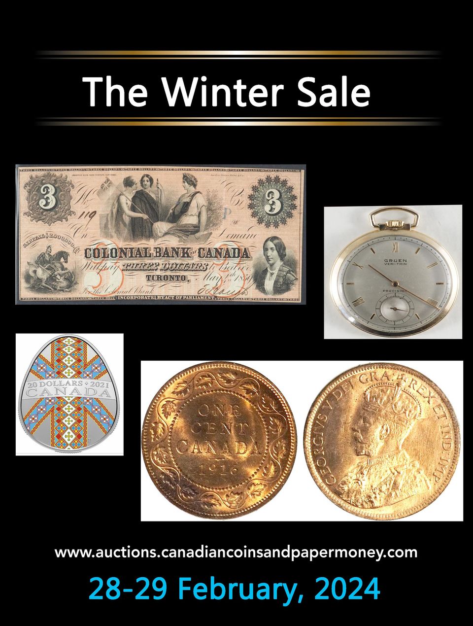 Auctions - The Canadian Numismatic Company