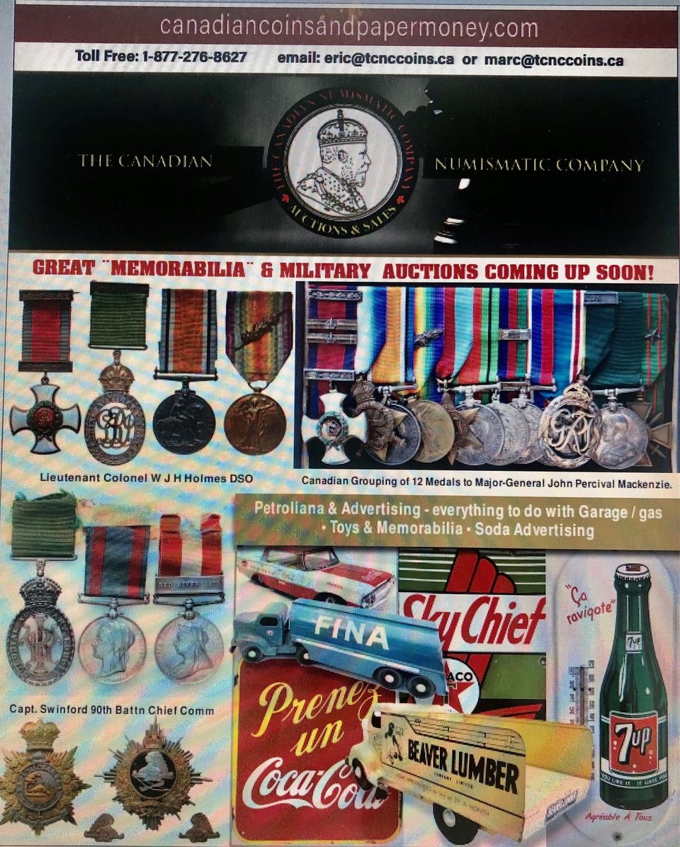 Auctions - The Canadian Numismatic Company